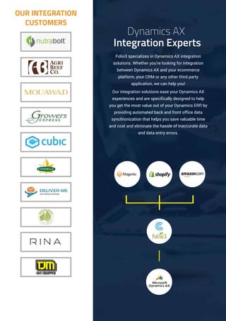 Dynamics AX and Dynamics 365 WooCommerce Connector | PDF | Business ...