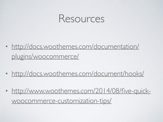 Customizing WooCommerce | PDF