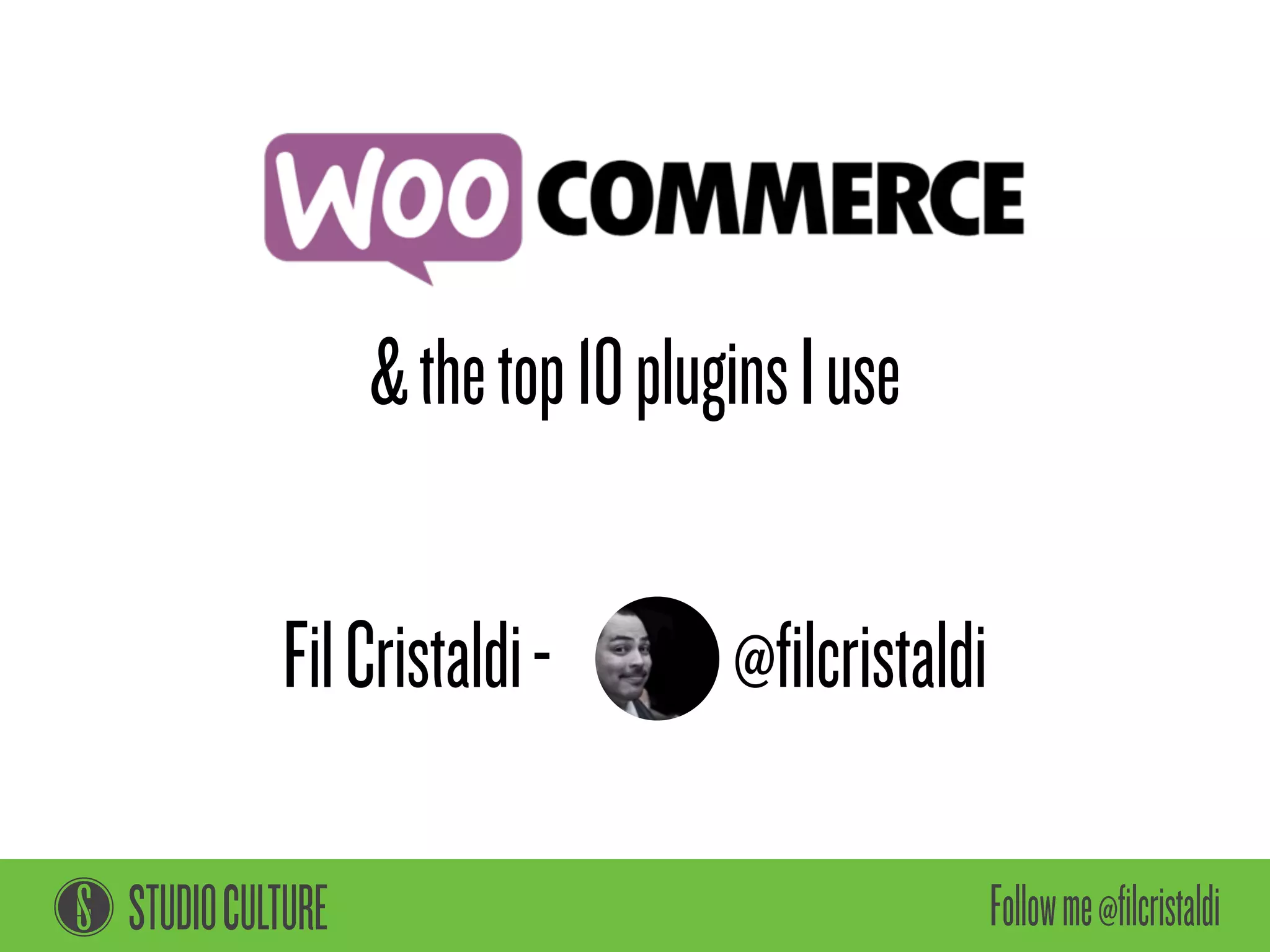 Best Woocommerce Plugins Ppt