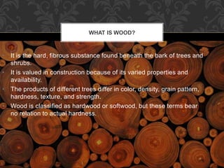 Wood | PPTX