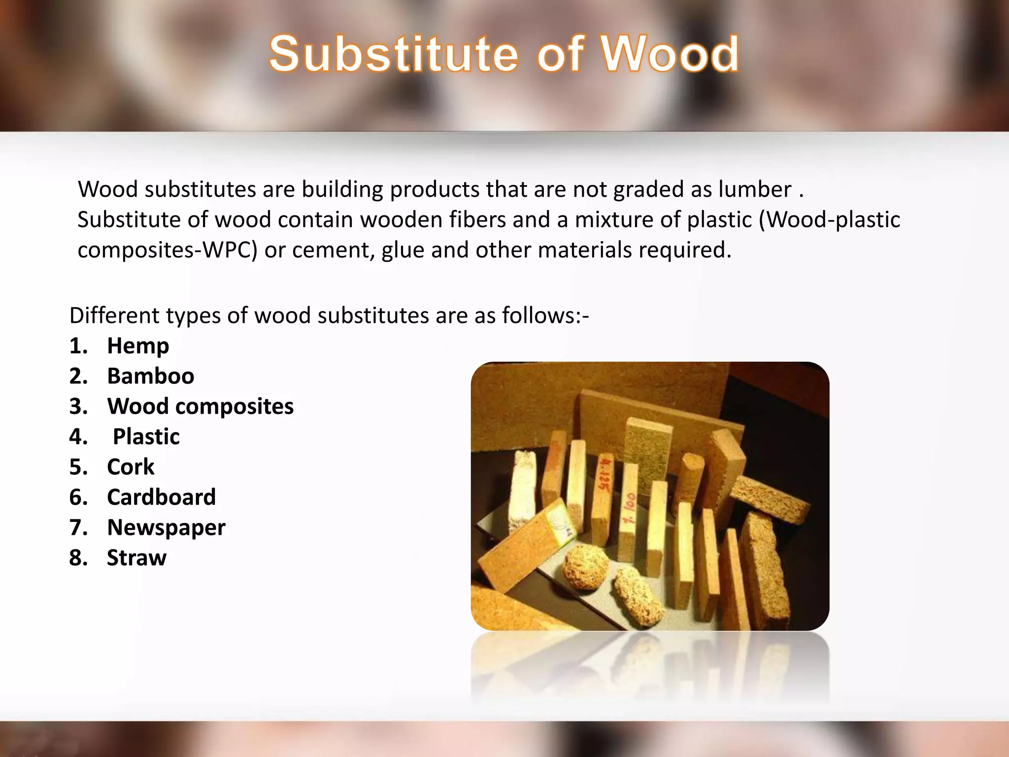 Wood | PPTX