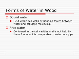 WOOD FOR CIVIL ENGINEERING STUDENTS IN CONSTRUCTION | PPT
