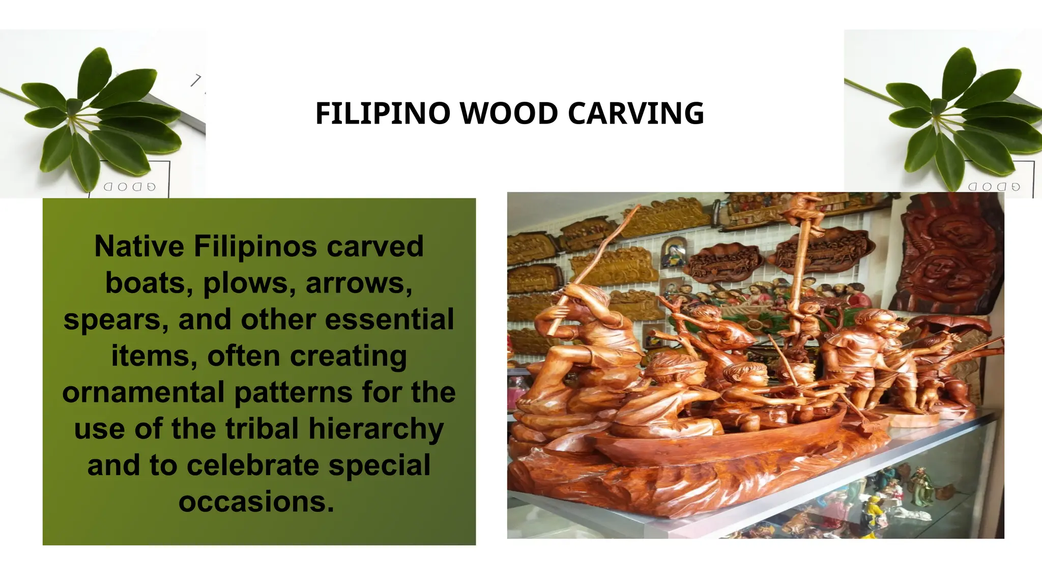 Wood Carving Practices in the Philippines | PPTX