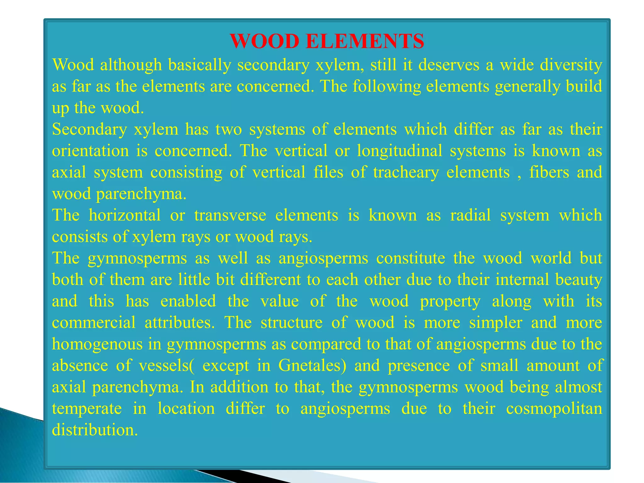 Wood-Types, properties & Importance | PDF