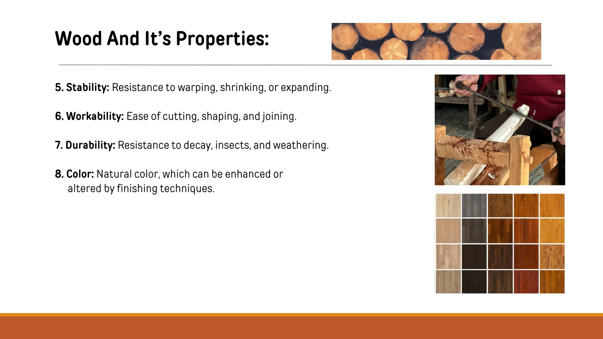 Wood and types of wood and finishes classificationpdf | PDF