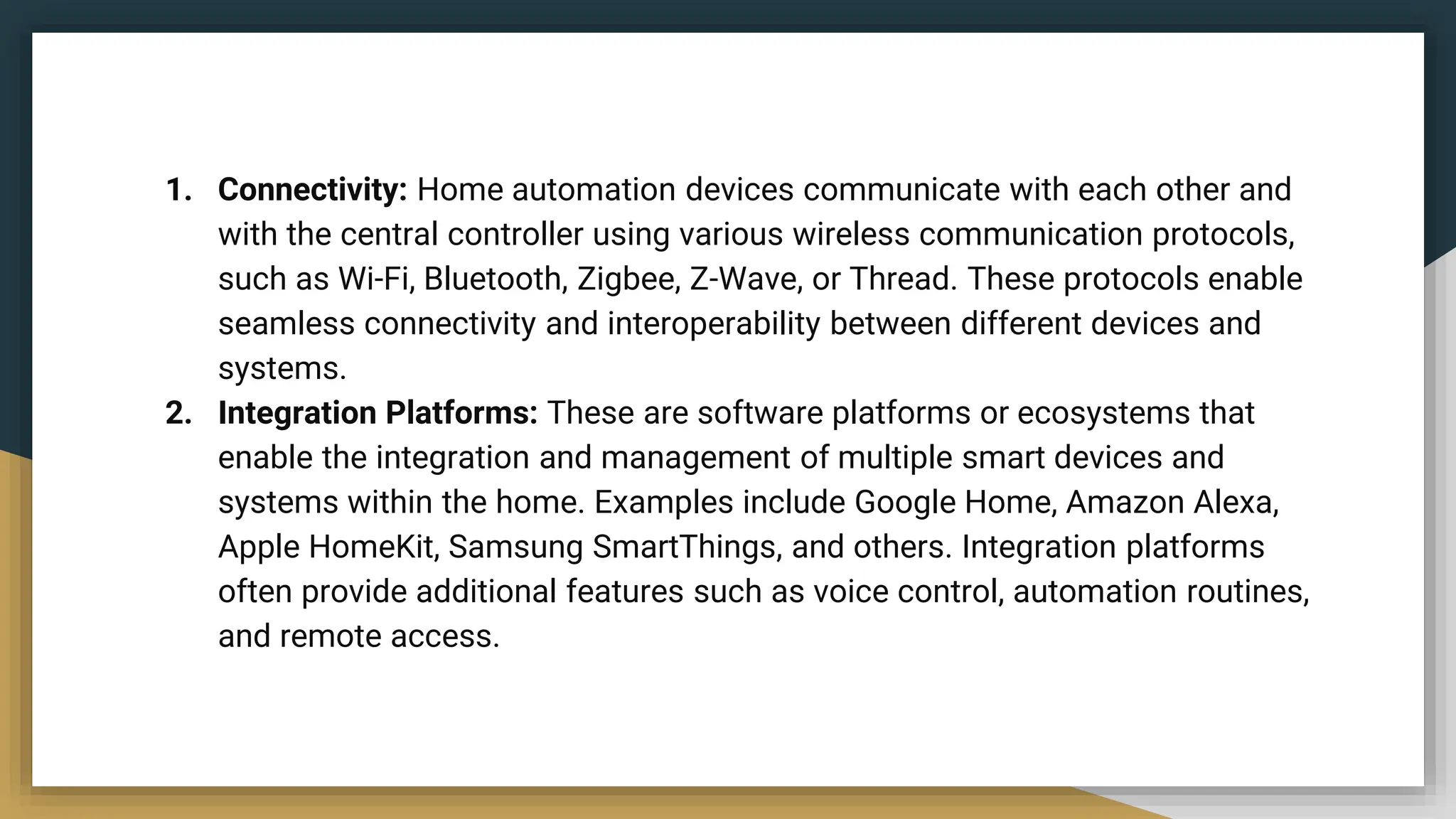 Convenience at Your Fingertips: How Smart Homes Enhance Your Life | PPTX