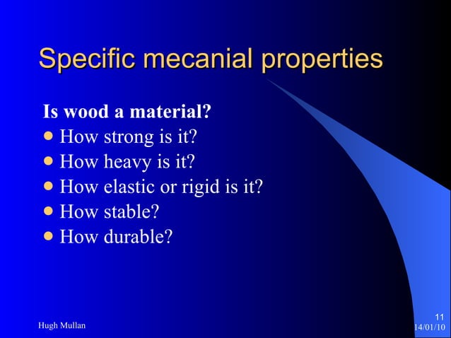 Wood: A Versatile Engineering Material | PPT