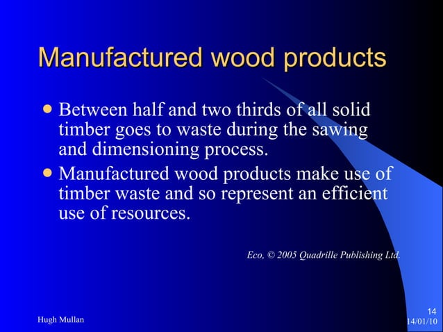 Wood: A Versatile Engineering Material | PPT