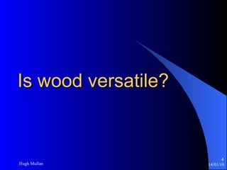 Wood: A Versatile Engineering Material | PPT