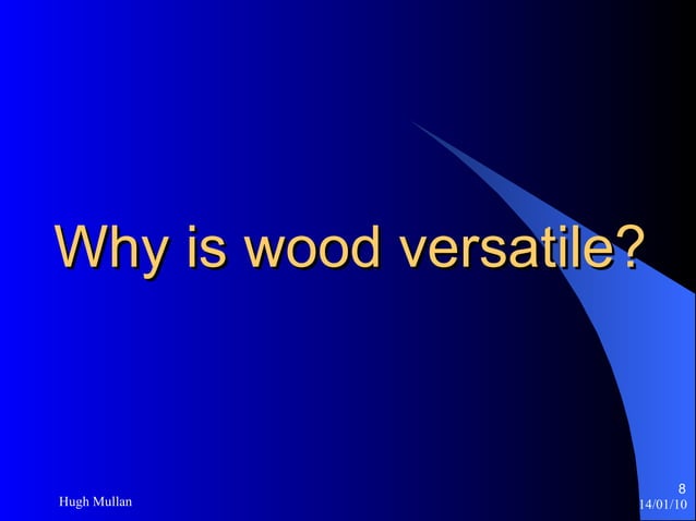 Wood: A Versatile Engineering Material | PPT