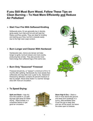 Wood burning handbook | PDF