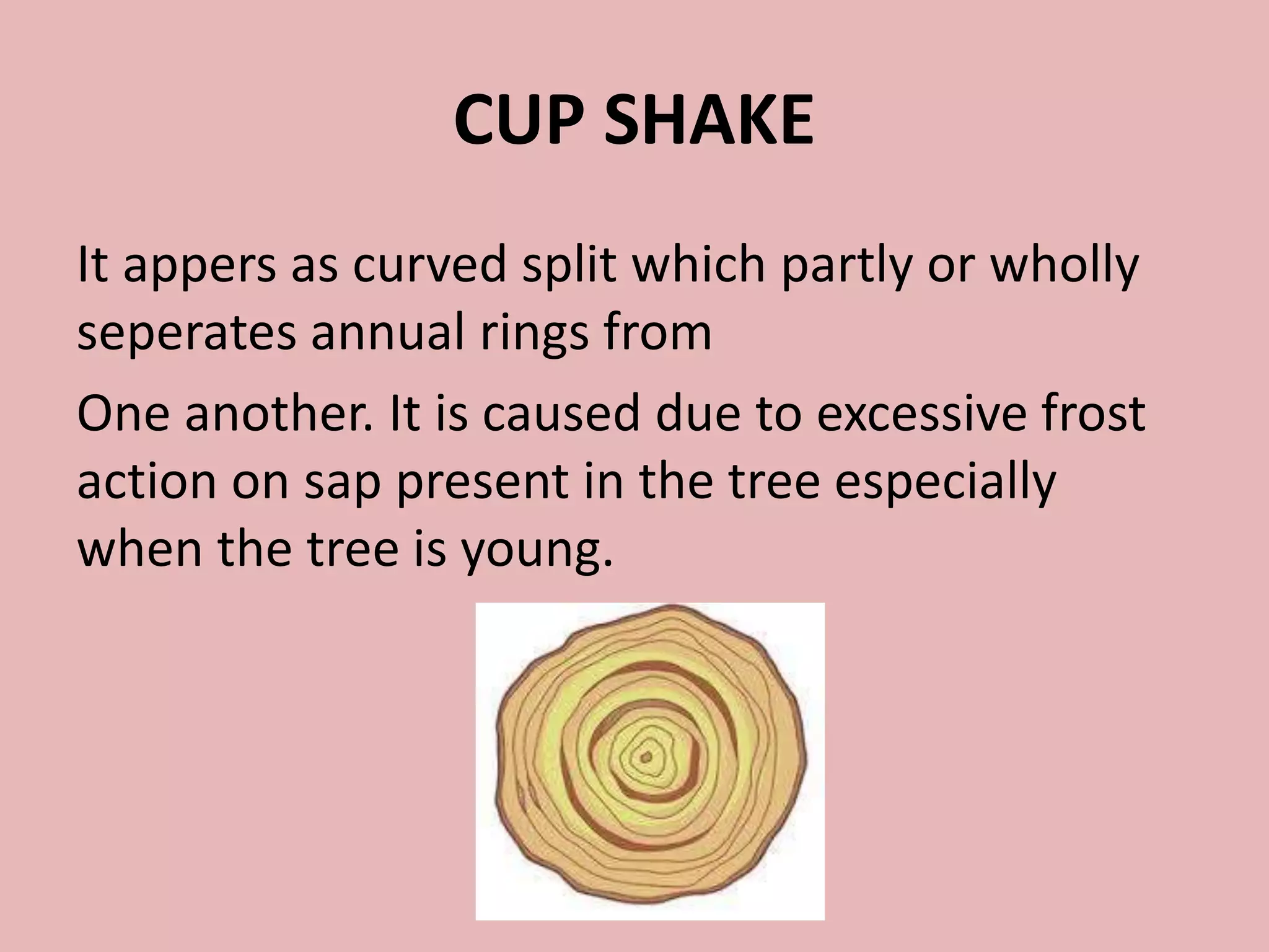 Wood defects-shakes and pitch pocket | PPTX