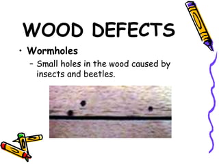 wood defects for civil engineering students | PPT