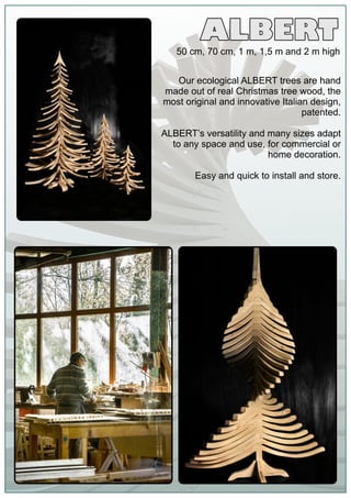 Wooden Christmas tree Albert | PDF