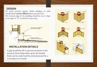 Wooden cladding | PPTX