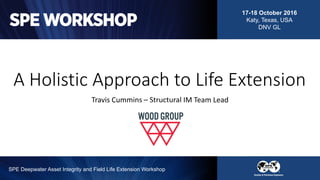 Wood Group - A Holistic Approach to Life Extension | PDF