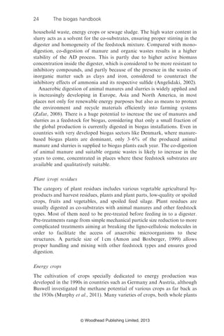 The biogas handbook - Science, production and applications | PDF