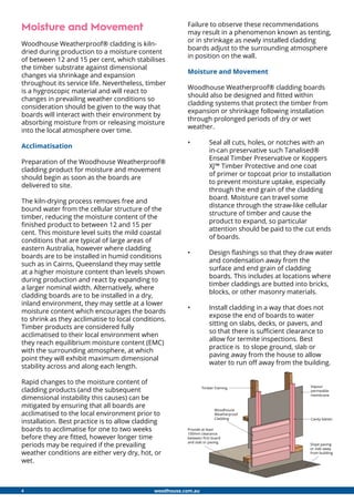 Woodhouse installation guide for cladding boards | PDF | Woodworking ...