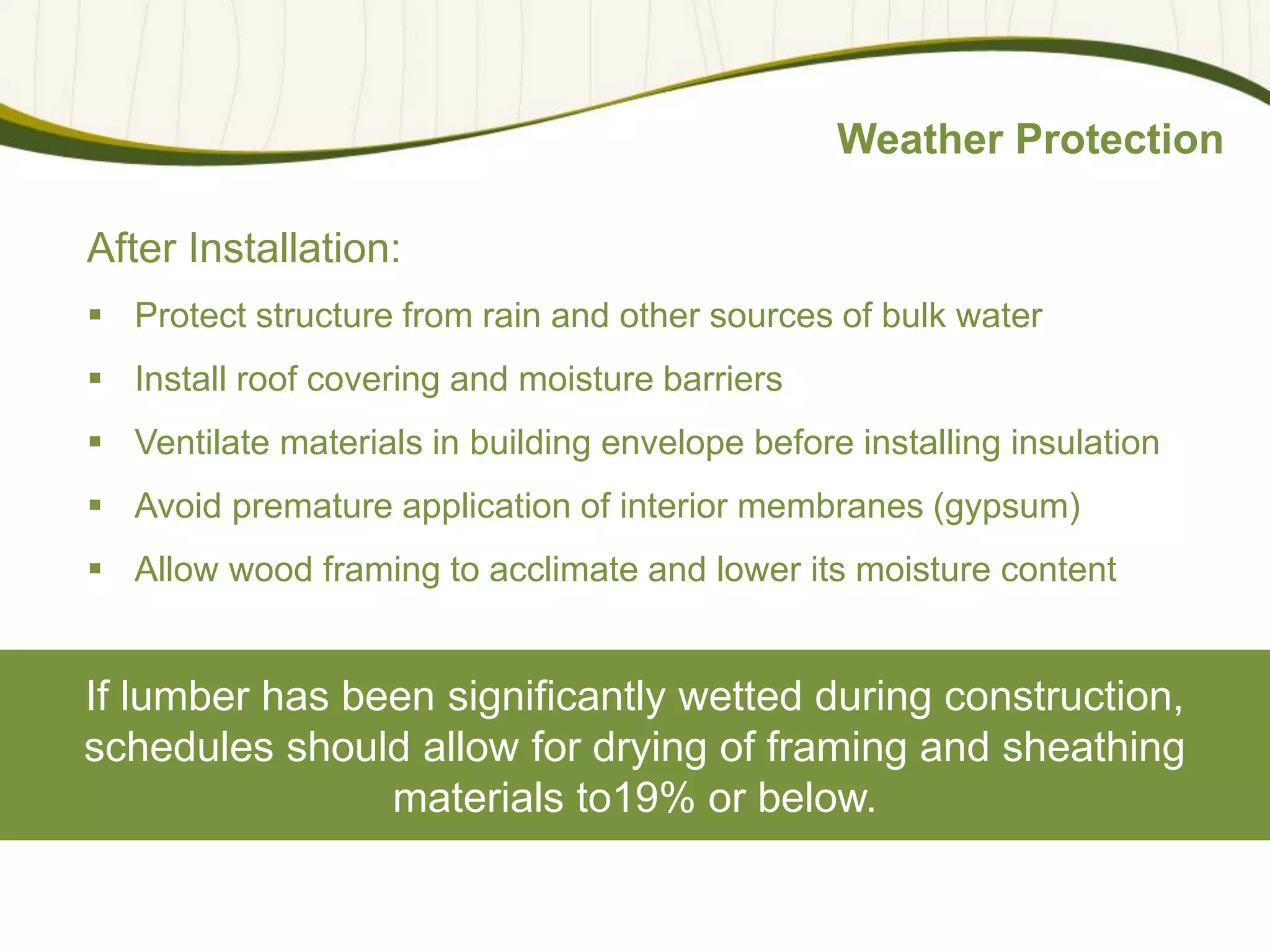 Wood in Buildings: Steps to Durability and Longevity | PDF