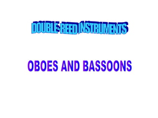 Wood instruments | PPT