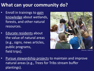 Woodlands and Wetlands: Local Conservation Planning Strategies and Case ...