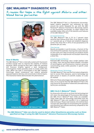 Woodley Lab Diagnostics Product Brochure 2011 | PDF