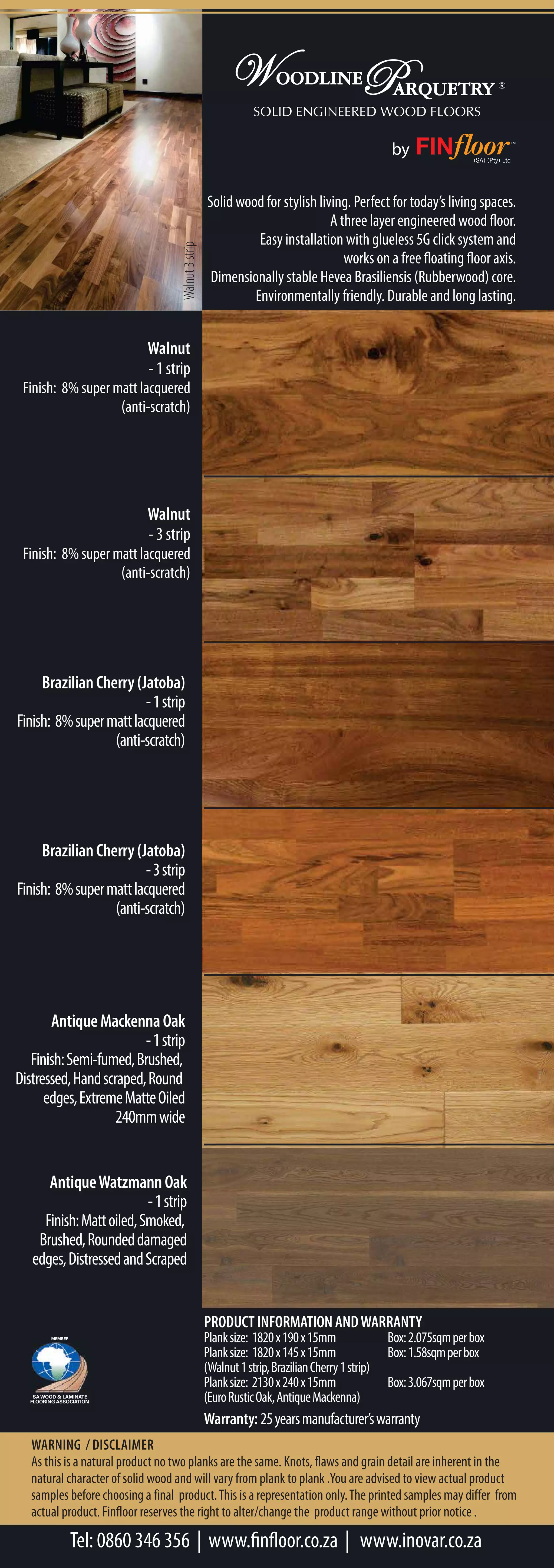 Woodline Parquetry Solid Engineered Wood Floors | PDF