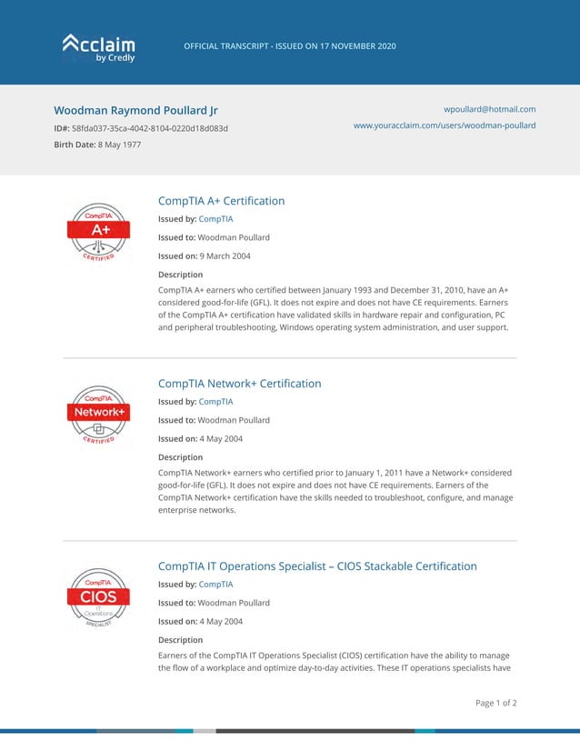 Certified CompTIA Secure Infrastructure Specialist (CSIS) | PDF