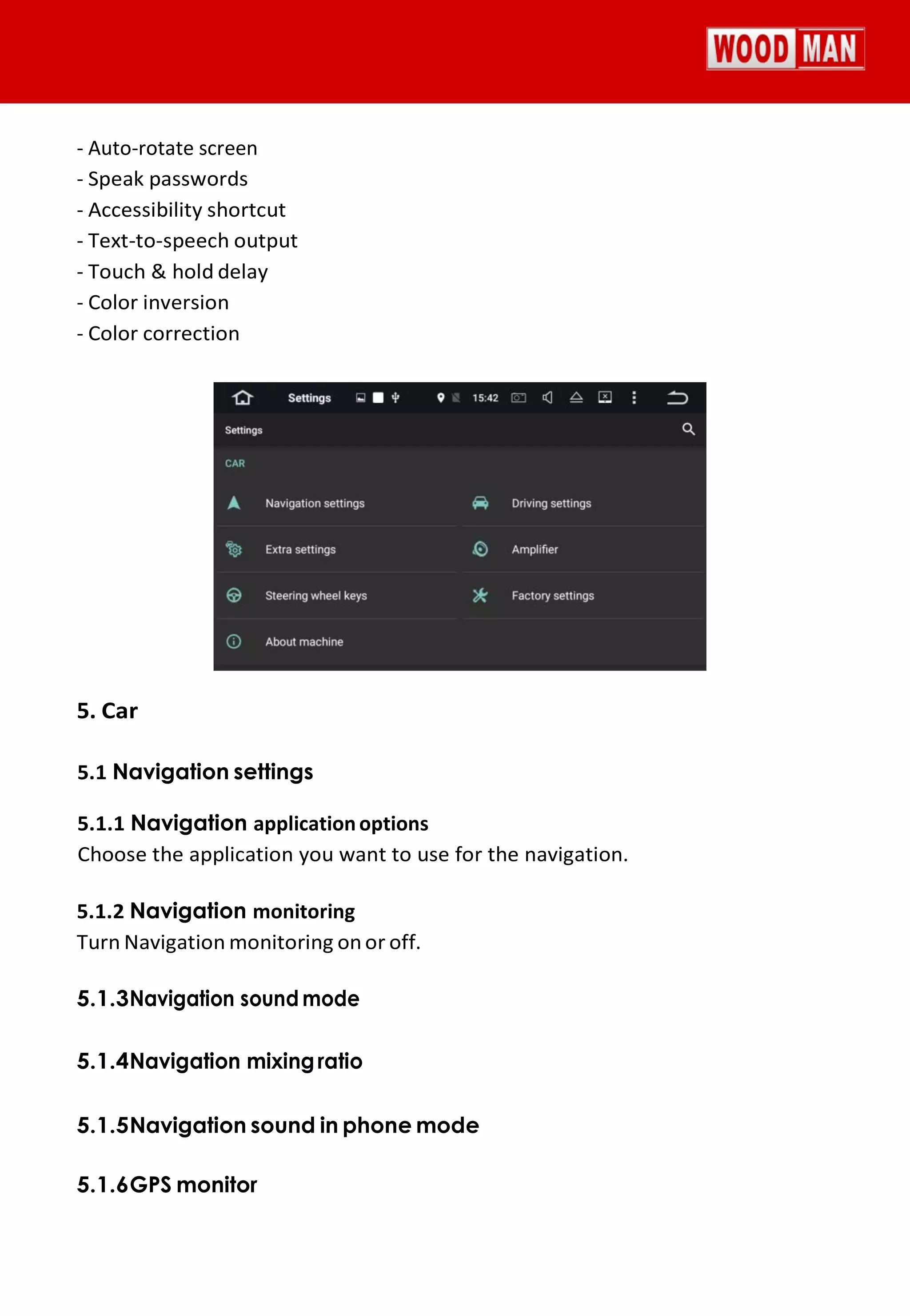 Woodman android manual | PDF