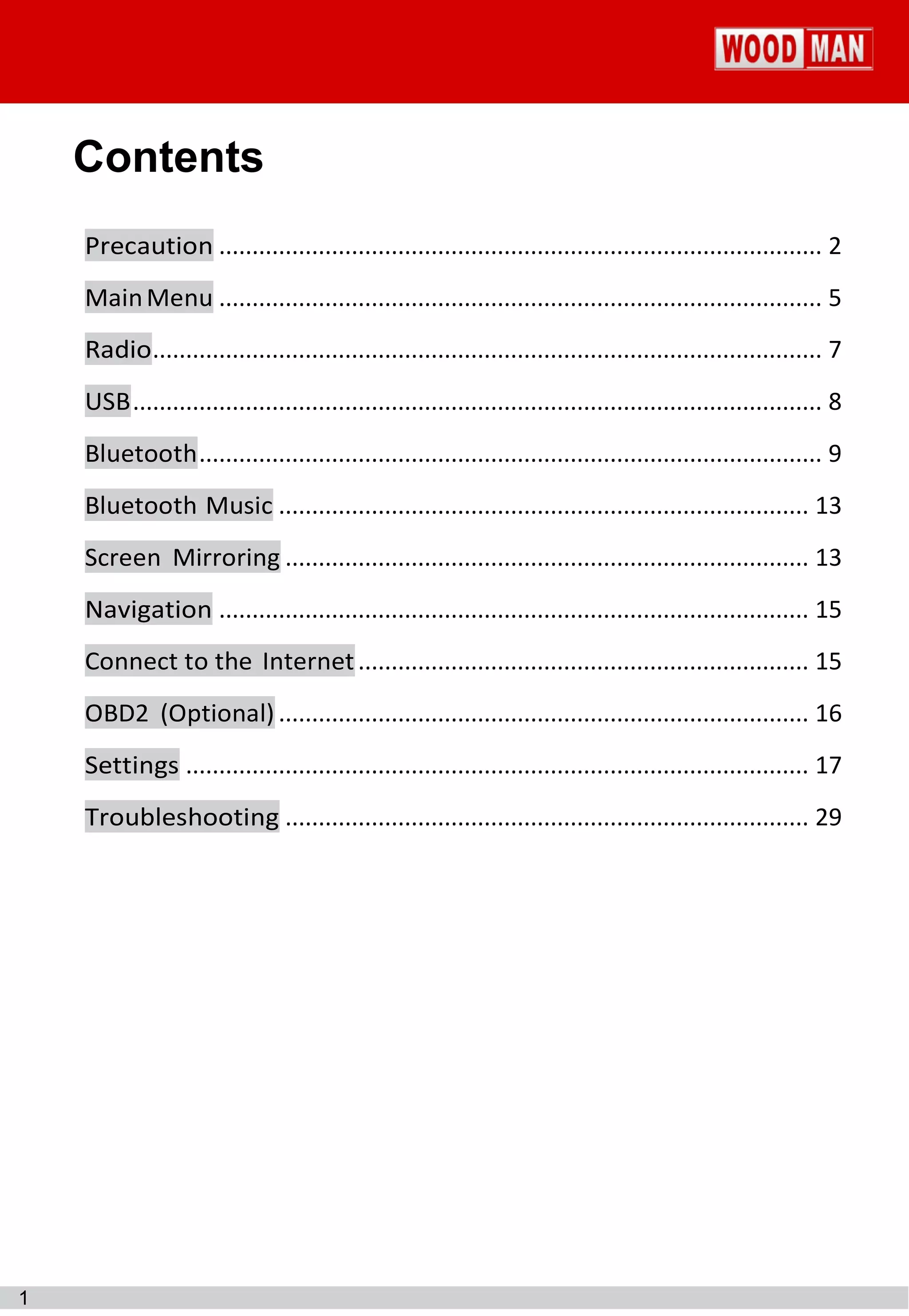 Woodman android manual | PDF