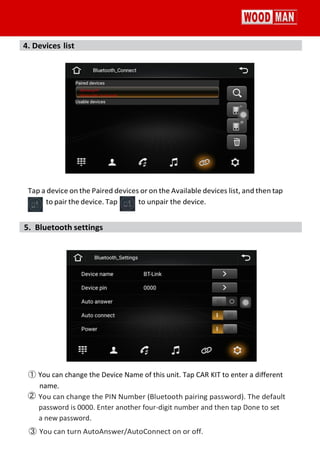 Woodman android manual | PDF