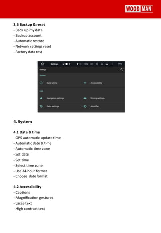 Woodman android manual | PDF
