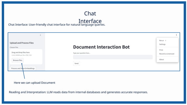 Datascience chatbot AI Explaination of the chatbot and the idea behind it | PPT
