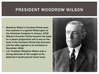 Woodrow wilson s_14_point_plan bh | PPT