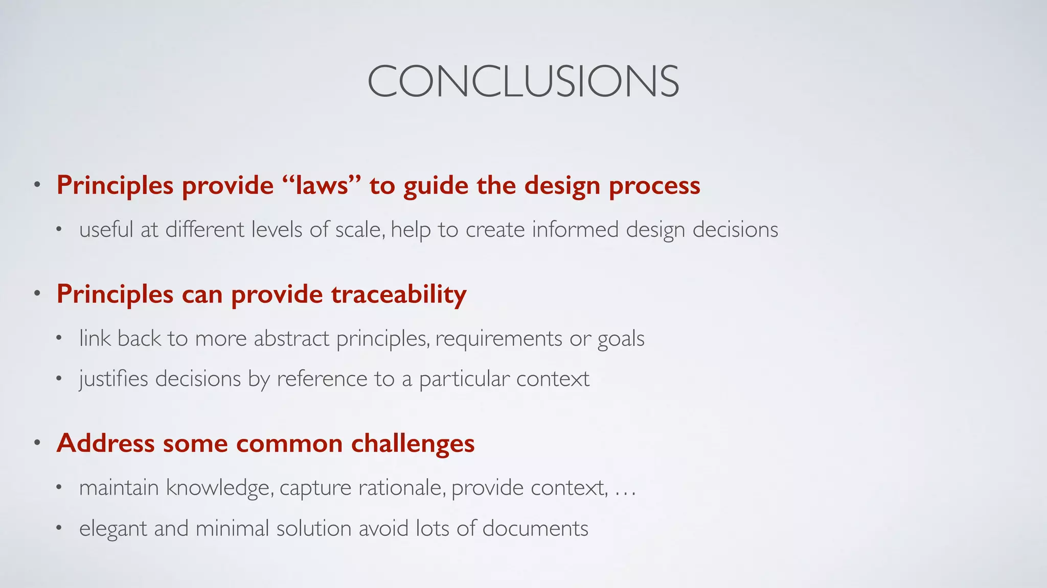 Using Software Architecture Principles In Practice Ppt