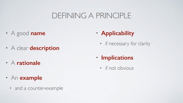 Using Software Architecture Principles In Practice Ppt