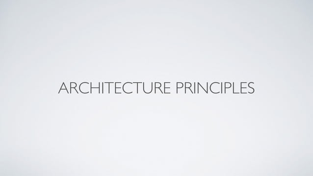 Using Software Architecture Principles in Practice | PPT