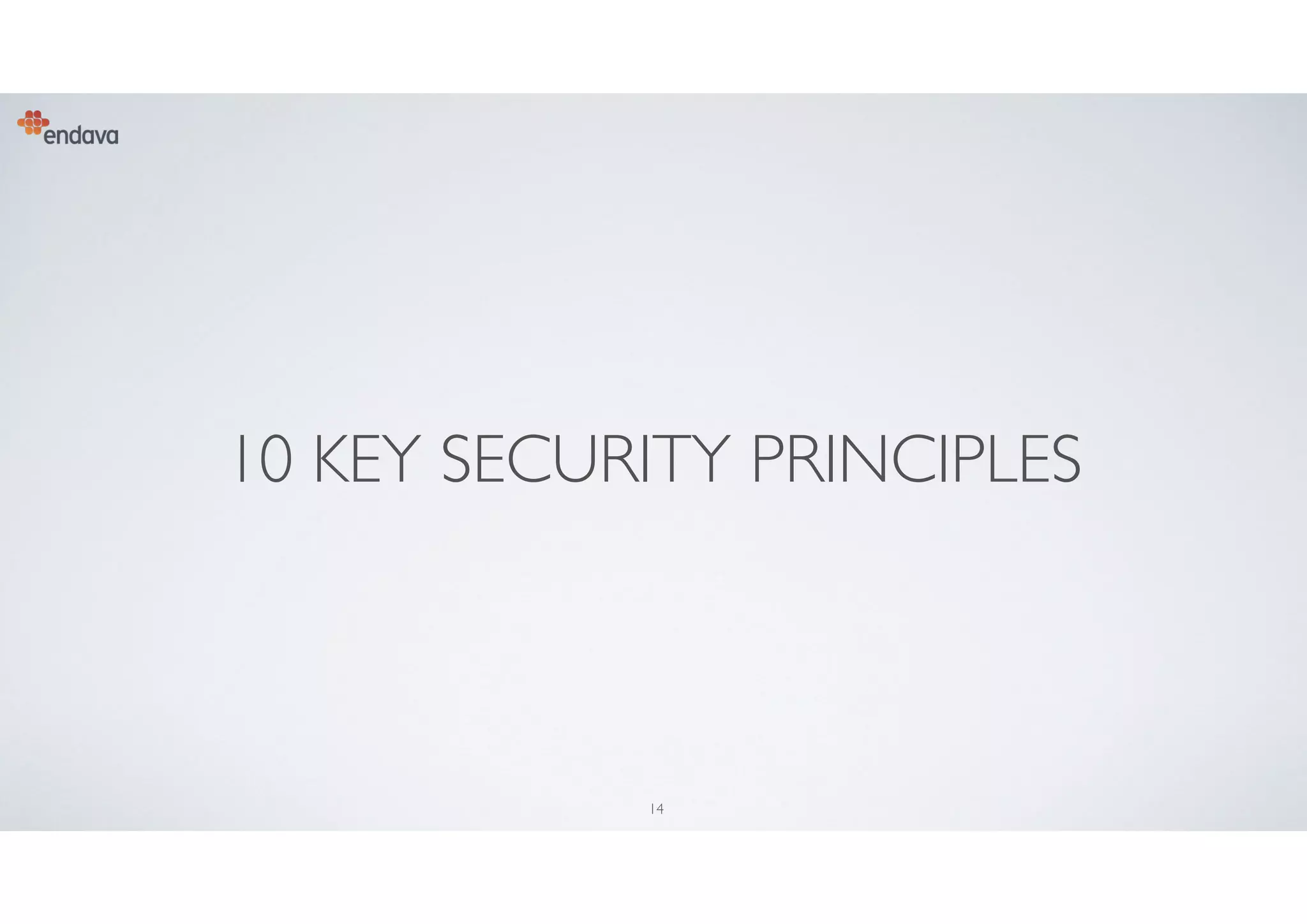 Secure by Design - Security Design Principles for the Working Architect ...
