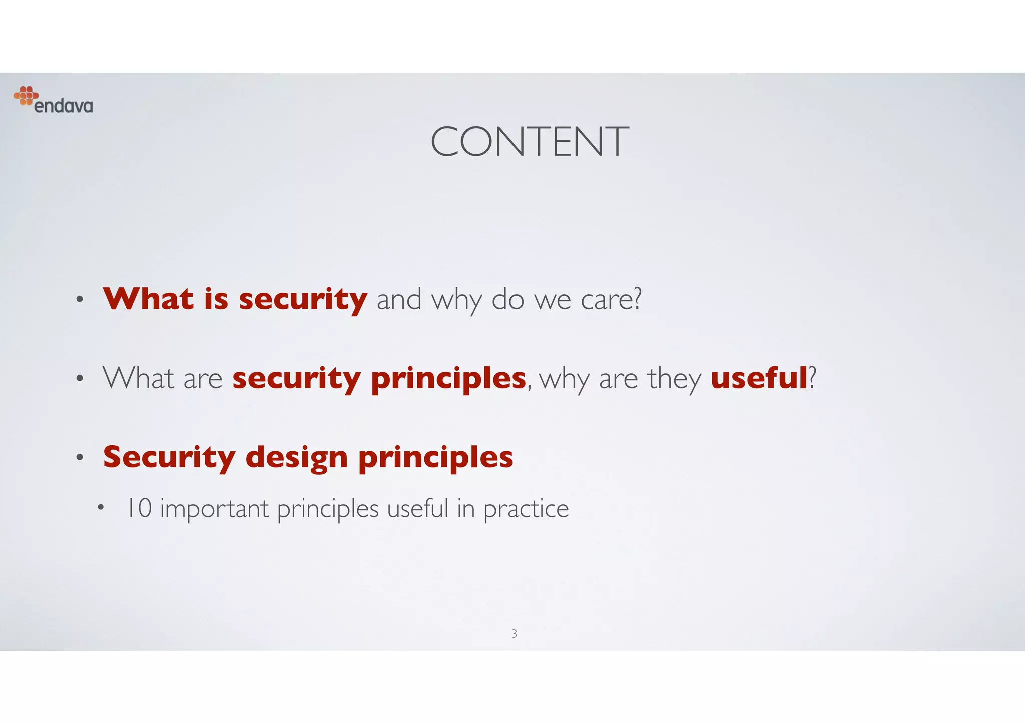 Secure By Design Security Design Principles For The Working Architect