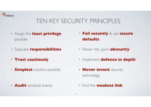 Secure by Design - Security Design Principles for the Working Architect ...