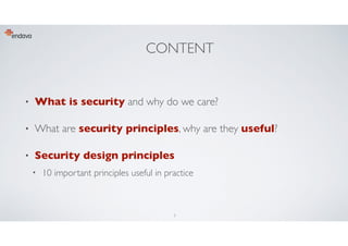 Secure by Design - Security Design Principles for the Working Architect ...