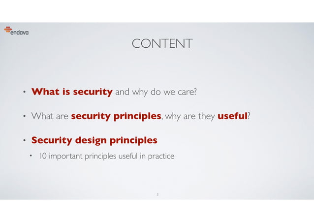 Secure By Design Security Design Principles For The Working Architect