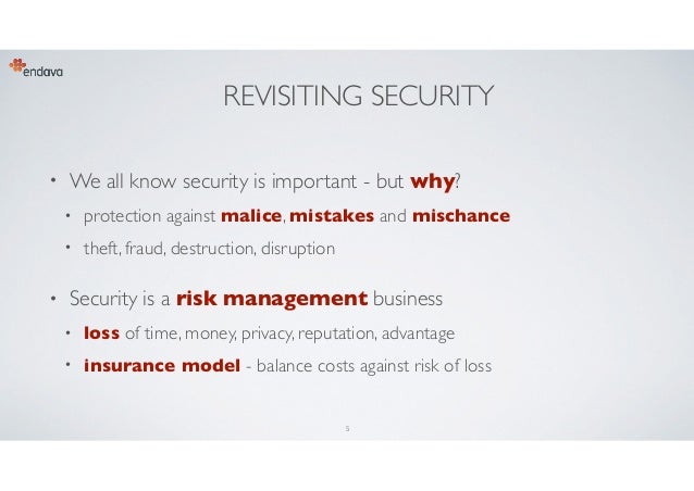 Secure By Design Security Design Principles For The Working Archite