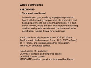 WOOD USED IN ARCHITECTURE | PPT
