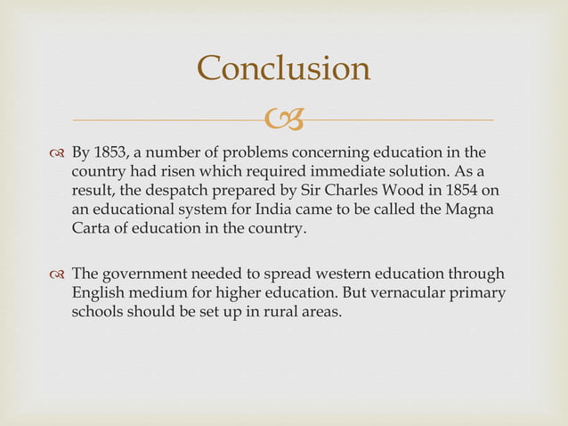 WOOD'S DESPATCH 1854 | PPTX