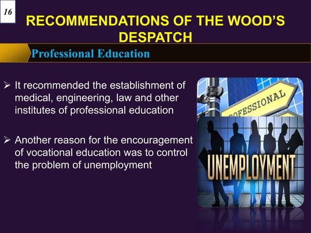 Wood's dispatch 1854 by Muhammad Kashif | PPTX