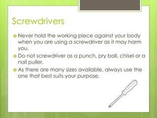 Wood shop safety | PPTX