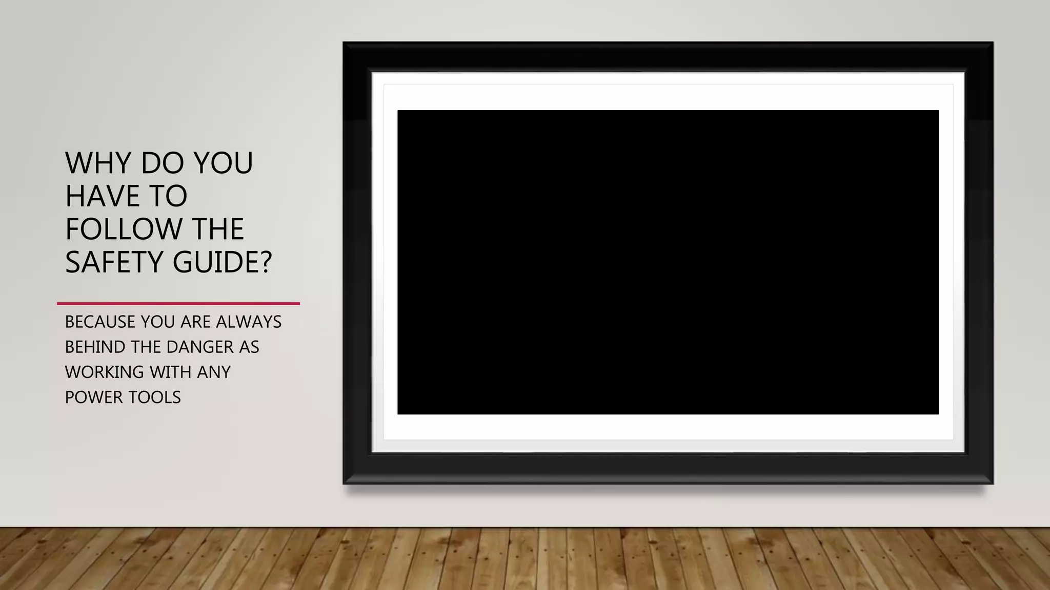 Woodshop safety | PPTX