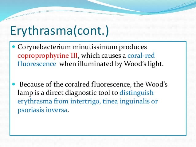 Wood’s light in dermatology