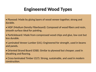 Wood_Types_Presentation on the types of wood | PPTX